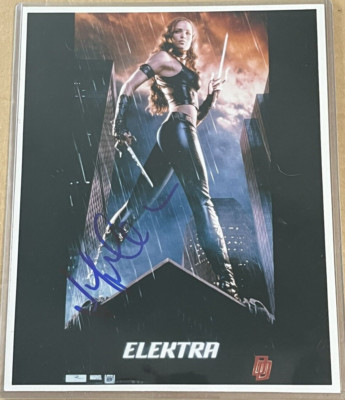 Daredevil Electra Jennifer Garner Autograph 8x10 Photo JSA | eBay