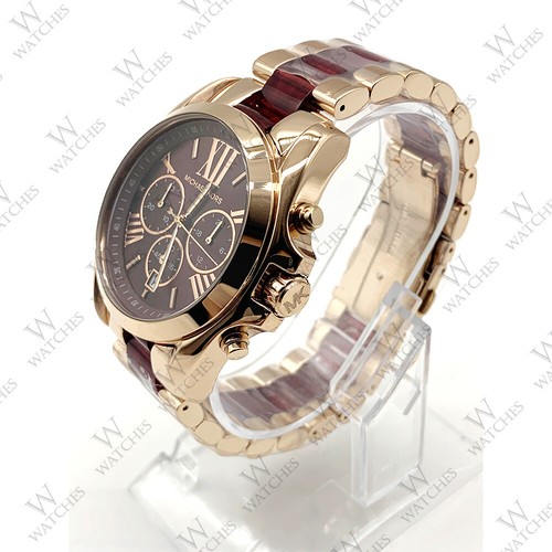 Michael Kors MK6270 Bradshaw Chronograph Two Tone Bracelet Fashion ...