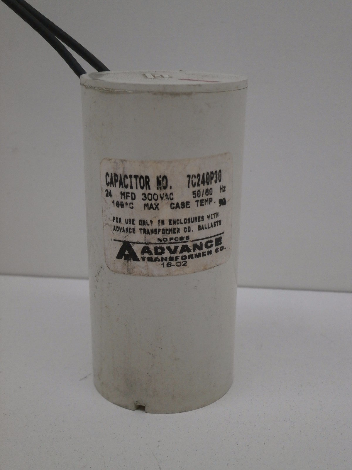 Advance 7C240P30 24uF 24µf 24MFD Capacitor 300VAC 300V 50/60Hz | eBay