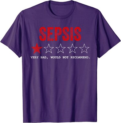 Tu Sepsis Awareness Month Costume Ribbon Family Unisex T-Shirt | eBay