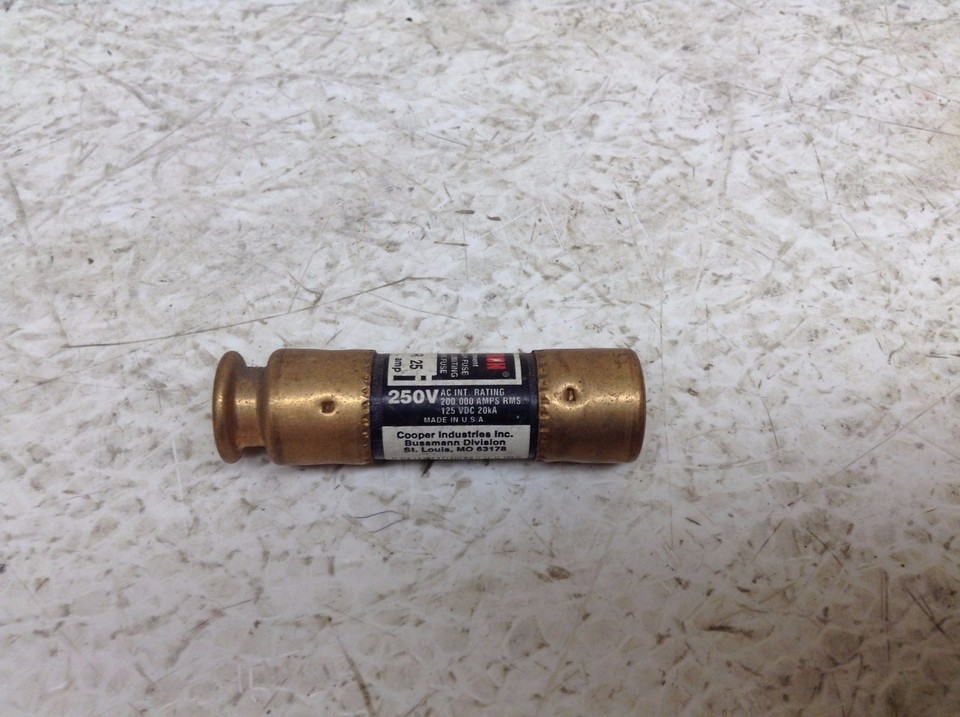 Bussmann Buss FRN-R-25 25 Amp Fuse FRNR25 Fusetron (TBI) | eBay