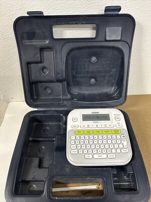 Brother P-Touch Label Maker Model PT-D210 Pre-owned No Power Supply ...