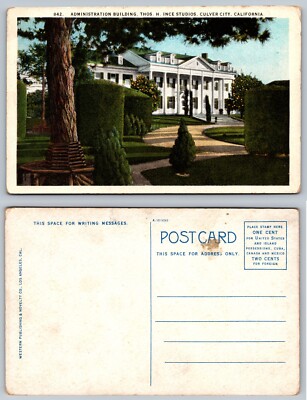 California CA Thomas Ince Studios Administration Building Culver City ...
