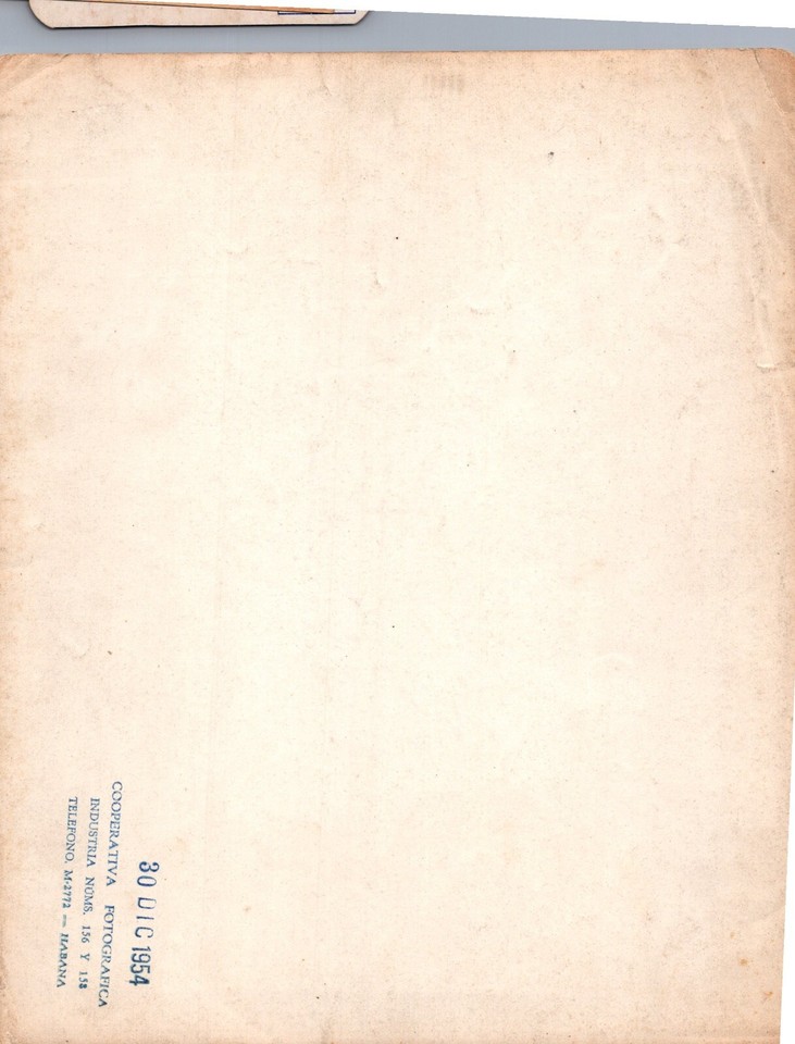 CUBA CUBAN TV SHOW COUPLE DANCERS CMQ STUDIO PORTRAIT 1954 ORIG PHOTO ...