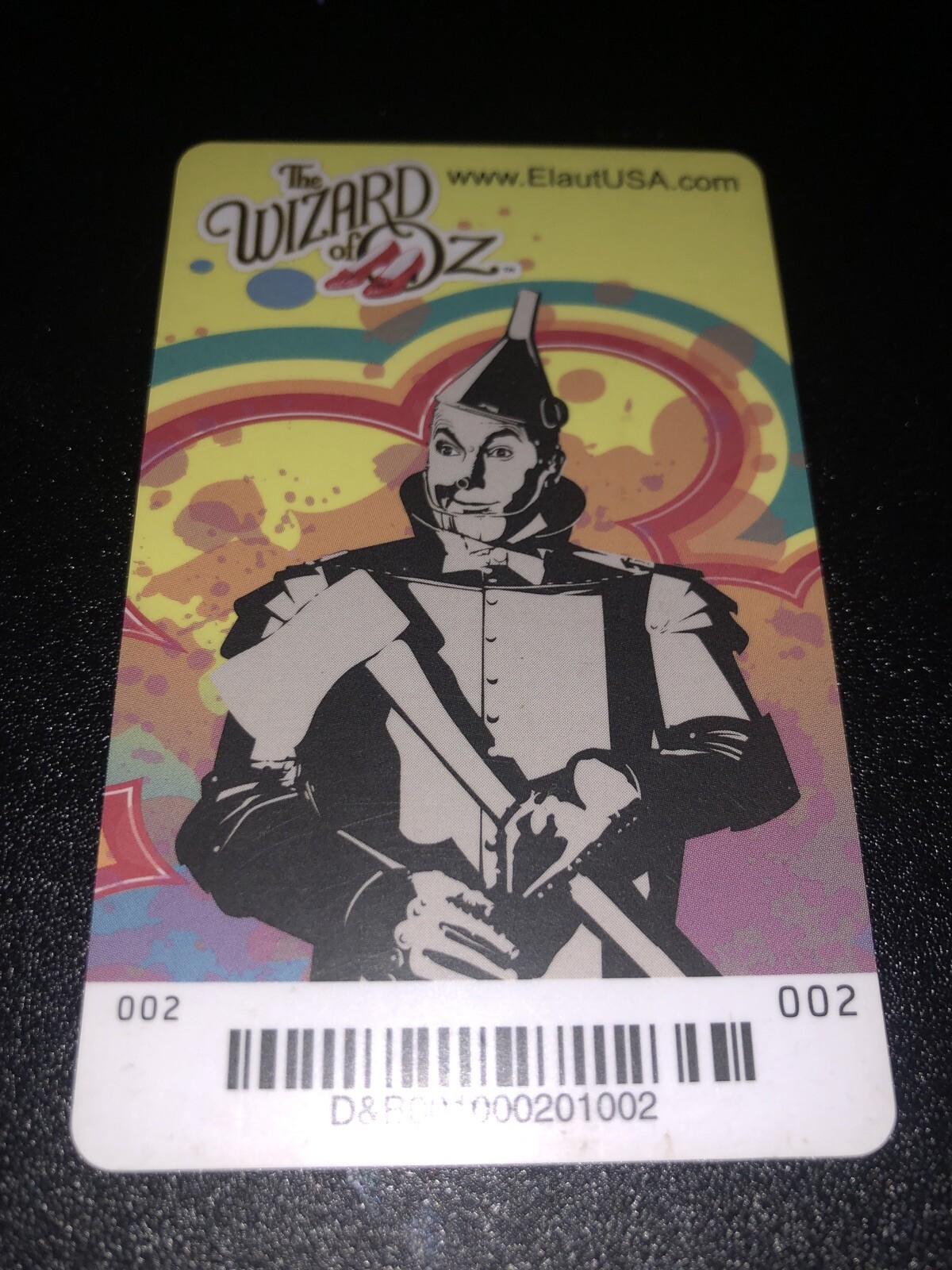 Tin Man Elaut Card The Wizard of Oz Arcade Coin Pusher Game Dave and ...