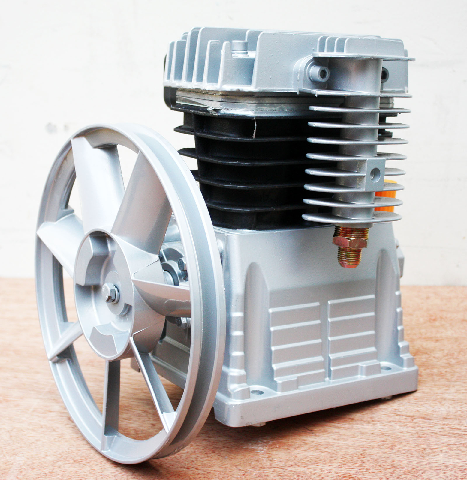 Aluminium 3.5HP Twin Cyclinder Air Compressor Head Pump 11.5CFM 145PSI ...