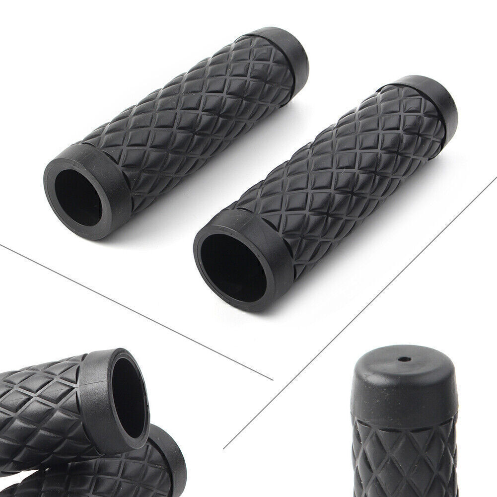 Motorcycle Rubber GEL Hand Grips Fit 7/8" Handlebar Honda Suzuki Yamaha ...