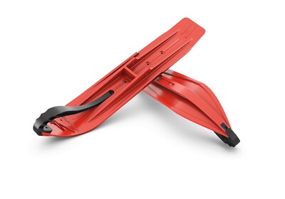 HONDA RED ATV SKIS - SlyDog Skis w/Loops & Carbides for ATSki ...