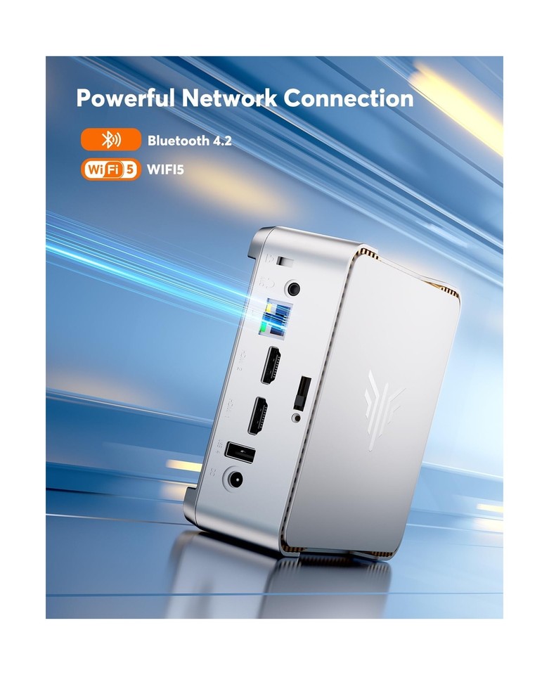 KAMRUI GK3 Plus N97 Mini PC Windows 11,12th Alder Lake N97 CPU(3.6GHz ...