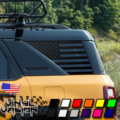 2x American Flag Side Window Decal for Ford Bronco Sport 2021 - 2026 | eBay