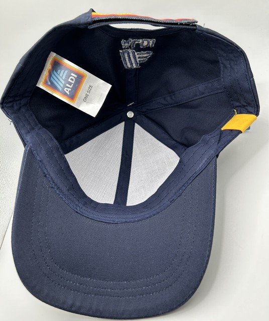 ALDI Gear Capsule Collection Navy Blue Baseball Cap Hat My Shopping Hat ...
