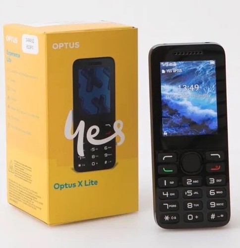 Optus X Lite 4G Large Buttons Mobile - Classic Camera Phone OPTUS ...