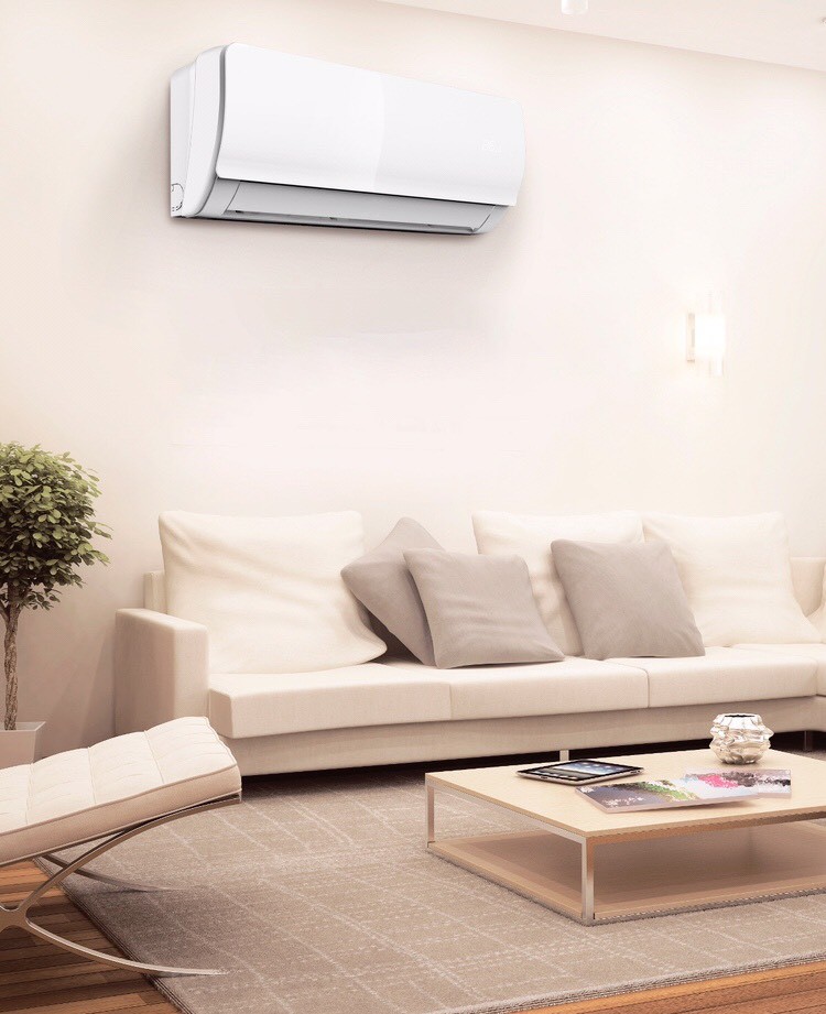 12,000 BTU Ductless Mini Split AC & Heat Pump 110V: 1 TON with ...