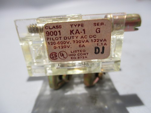 NEW SQUARE D 9001-KA1 SER G CONTACT BLOCK | eBay