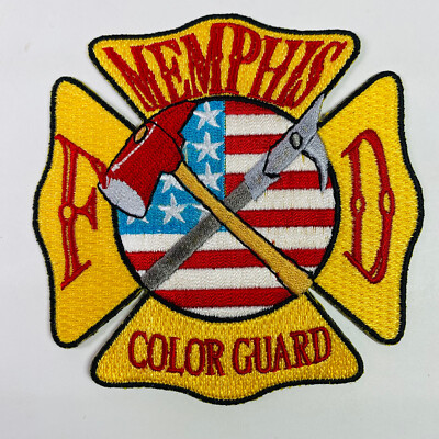Color Guard Memphis Fire Tennessee TN Patch D5 | eBay