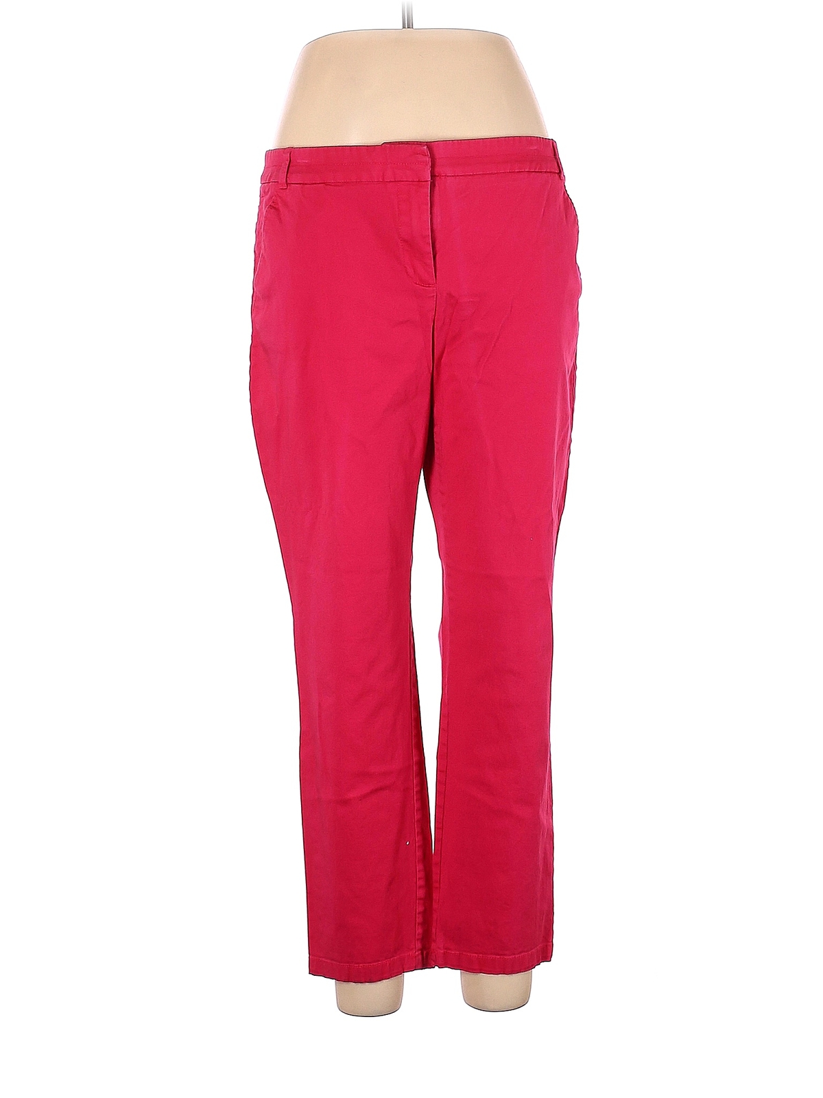New York & Company Women Red Khakis 12 | eBay