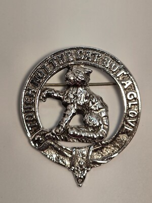 Macpherson clan crest scottish cap badge | eBay