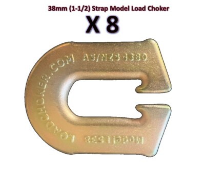 8 x Load Choker 38mm Webbing Tie Down Model, Load Restraint, Web Choker ...