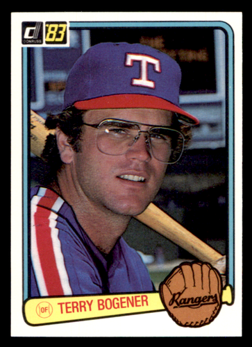 1983 Donruss Terry Bogener RC #520 Texas Rangers | eBay