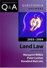 Land Law 2003-2004 (Blackstone's Law Q & A) By Margaret Wilkie, Peter ...
