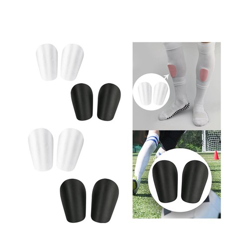1 Pair Mini Soccer Shin Guards Shin Protection Compact Small Protective ...