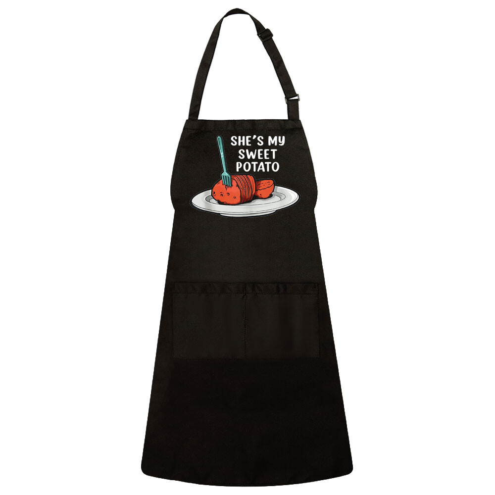 She's My Sweet Potato I Yam Funny Sarcastic Kitchen Adjustable Unisex ...