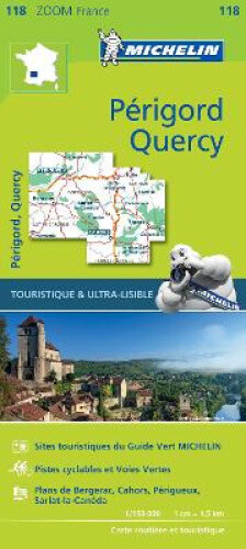 Quercy Perigord - Zoom Map 118: Map by Michelin | eBay