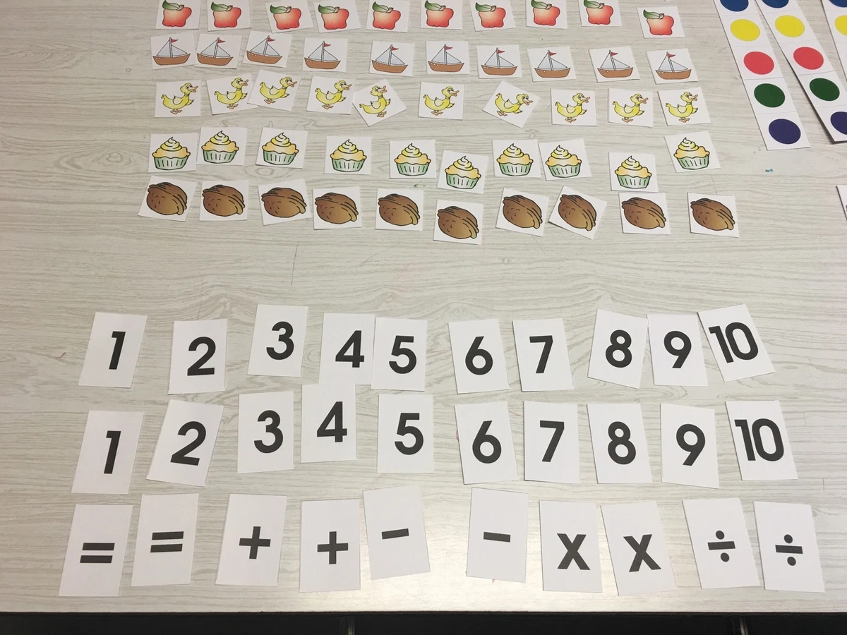 Counting Objects Picture Symbols