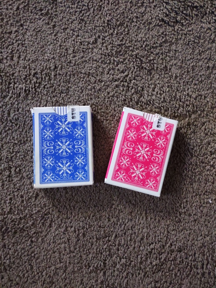 Early 1980s Walgreens Stud Jumbo Index Playing Cards, Red/Blue Box ...