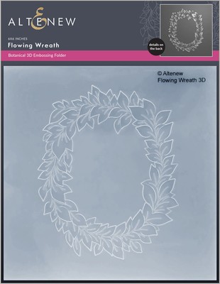 Altenew 3D Embossing Folder - Flowing Wreath ALT6447 | eBay Australia