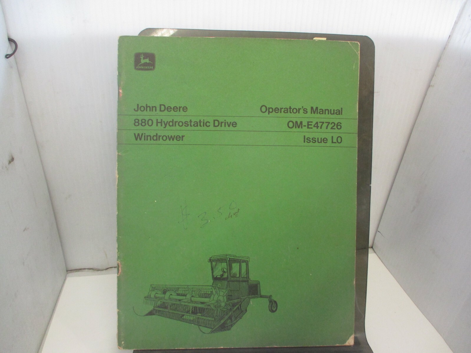 John Deere 880 Hydrostatic Drive Windrower Operator's Manual OME47726 ...