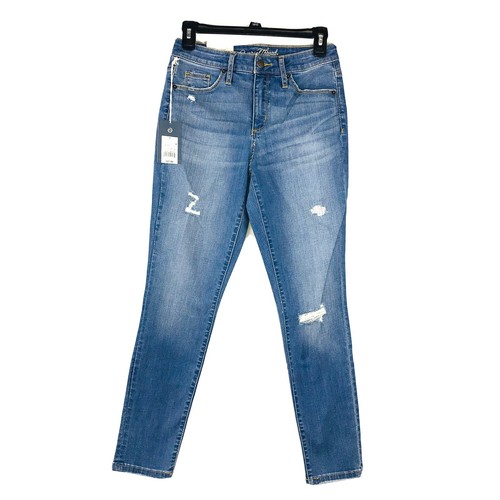NWT Universal Thread Women's High-Rise Distressed Skinny Jeans - 00 ...
