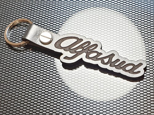 ALFASUD Leather Keyring TI SPRINT 901 902 904 ALFA ROMEO GTA BERLINA 33 ...