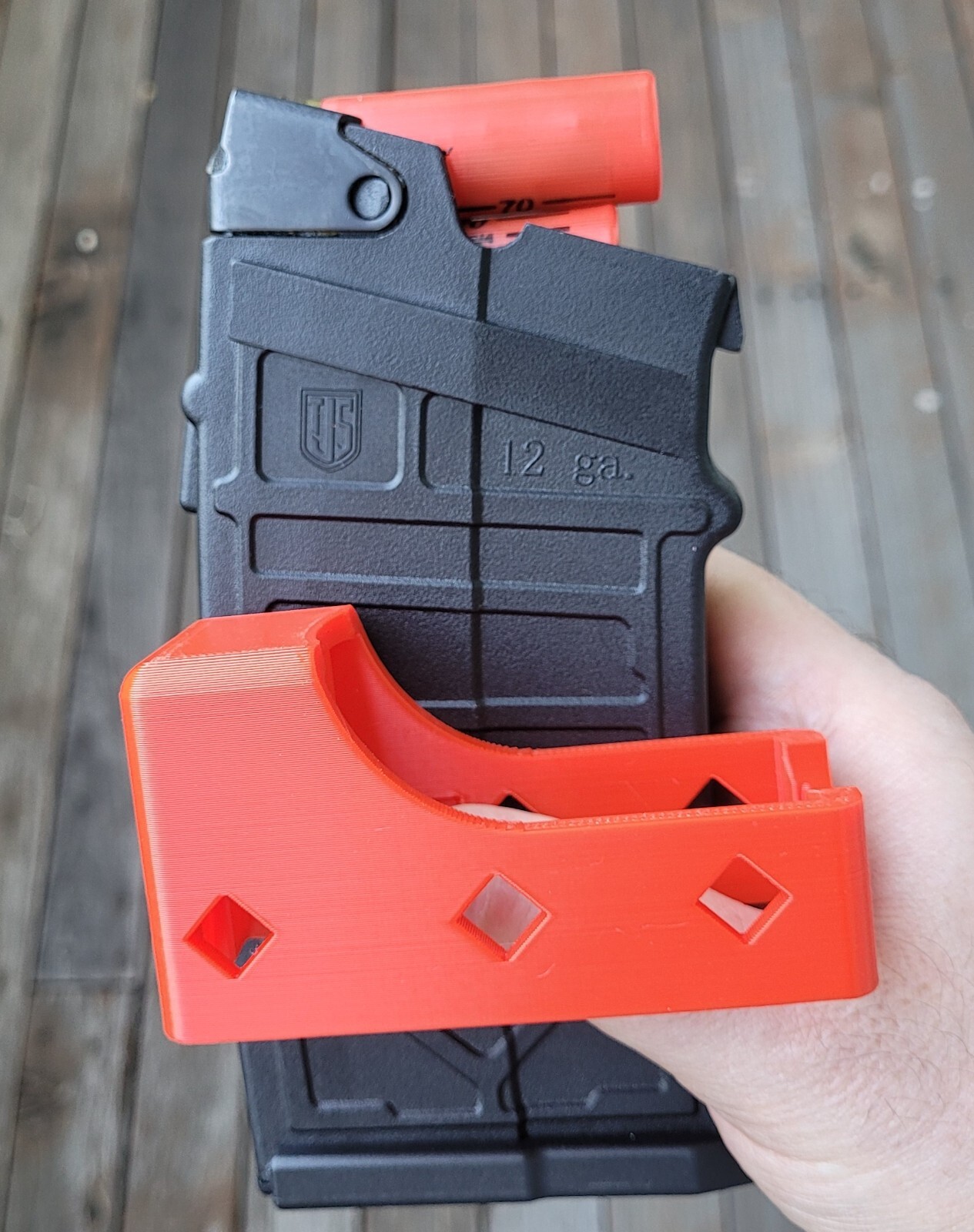 Thumb Saver magazine Loader for JTS M12 JAKMAG5 12-Gauge Magazine | eBay