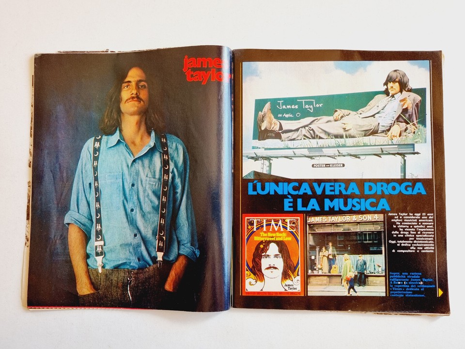 Ciao 2001 22-1971 Giorgio Laneve-Paul McCartney-James Taylor-Mario ...