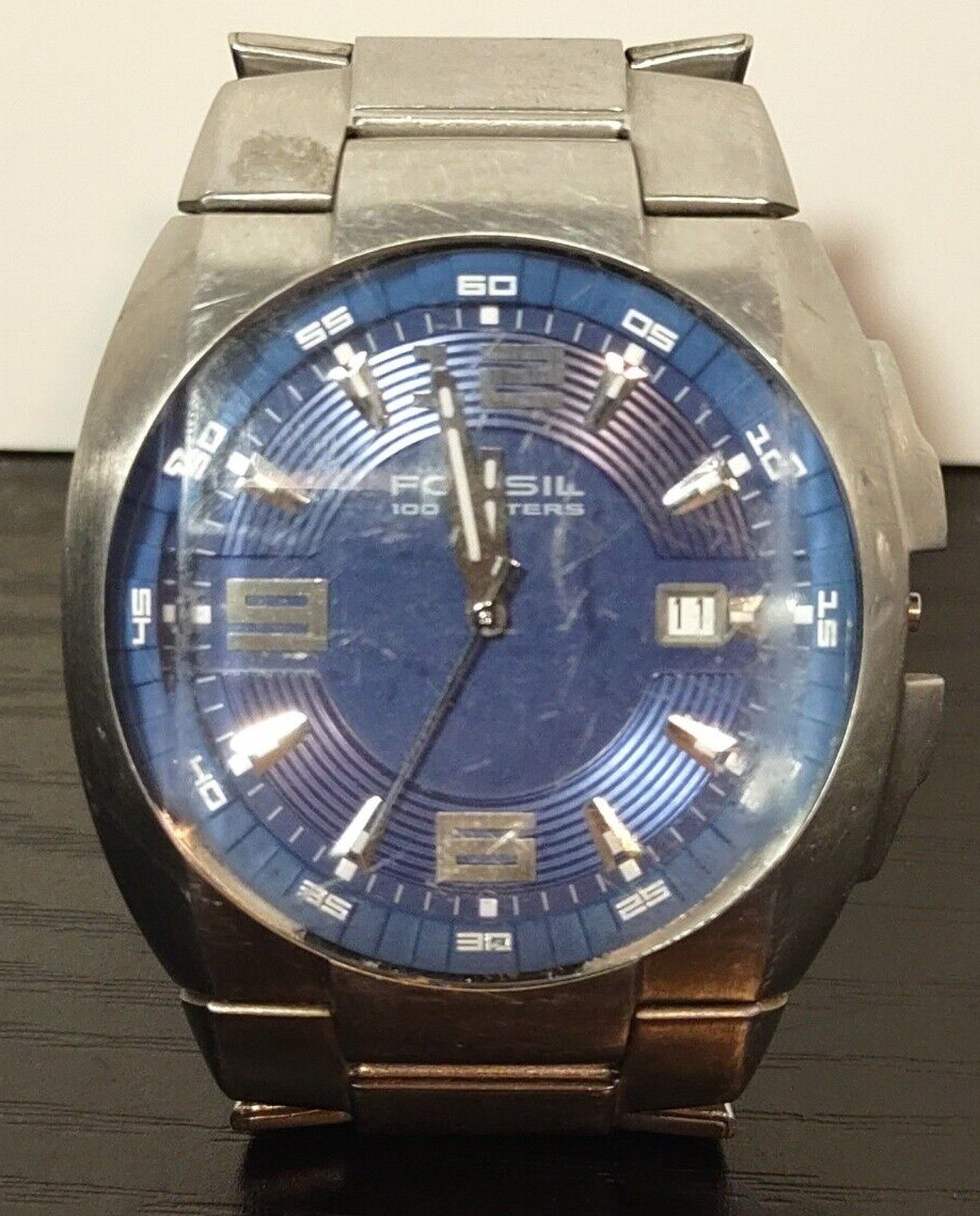 Blue Wrist Watch Fossil