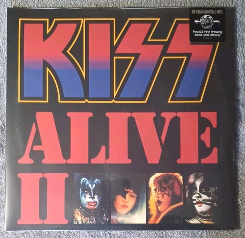 KISS Alive II Double Vinyl 2 X LP First U.S. Pressing Since 1985 New ...