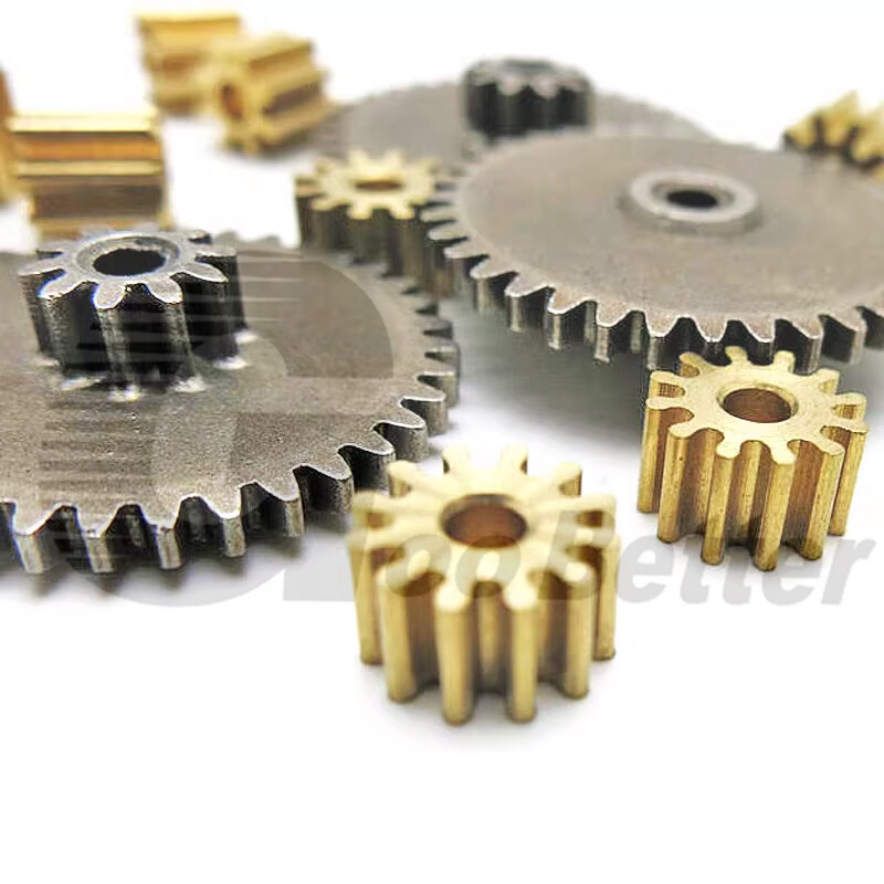 Metal Copper Gear 7/8/9/10/11/12/14/15/16 Teeth Motor Transmission ...