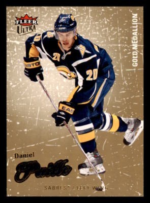 2008-09 Ultra Gold Medallion #20 Daniel Paille Buffalo Sabres | eBay