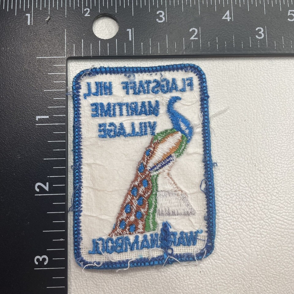 Vtg Australia FLAGSTAFF HILL MARITIME VILLAGE WARRNAMBOOL Patch 21J2 | eBay