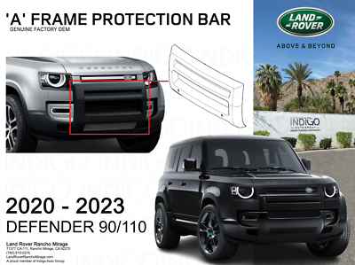 Factory OEM Land Rover 'A' FRAME PROTECTION BAR DEFENDER 90 (OR) 110 ...