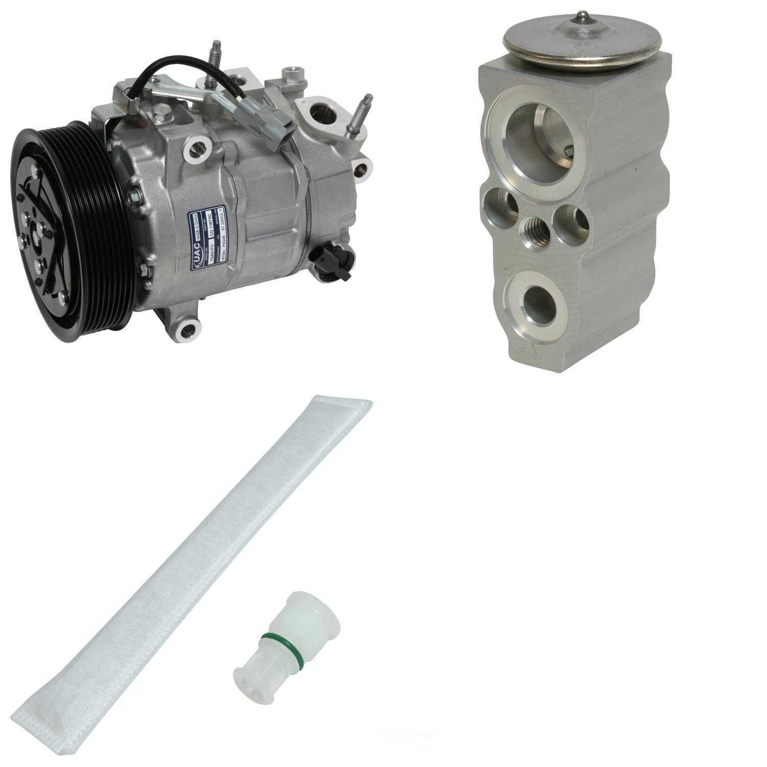 A/C Compressor Kit-Short Compressor Replacement Kit fits 19-22 Ram 1500 ...