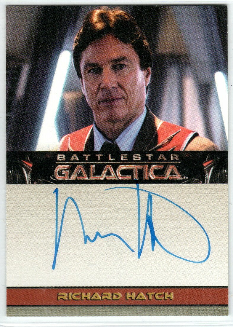BATTLESTAR GALACTICA SEASON 1 RICHARD HATCH AS TOM ZAREK "APOLLO ...