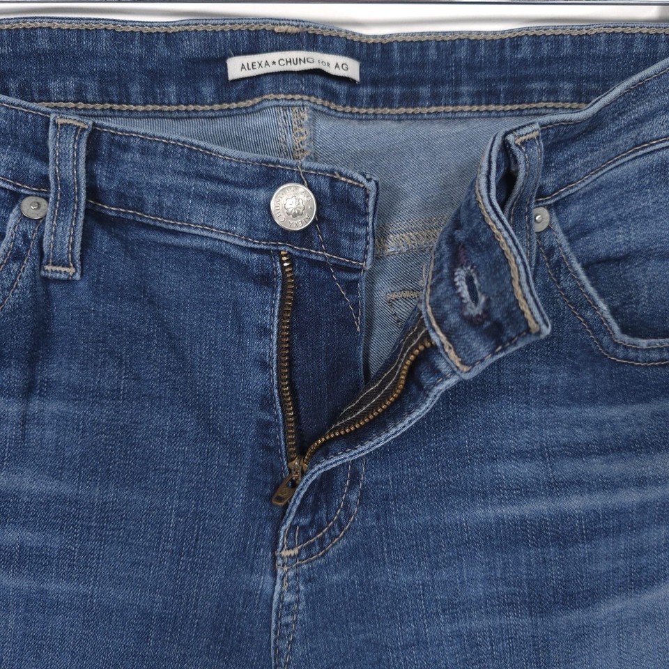 ALEXA CHUNG x AG Women’s Jeans 31R Distressed Skinny USA MADE REV1389 ...