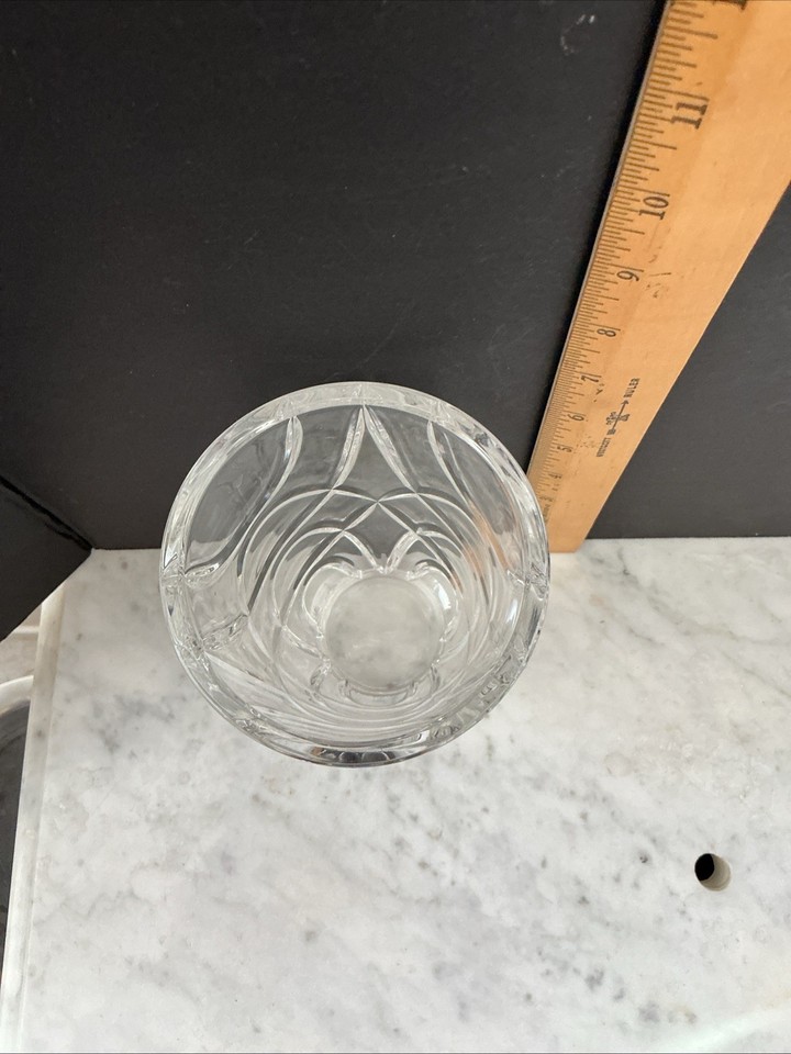 Ralph Lauren Lead Crystal Vase Royalton 7 In Excellent | eBay