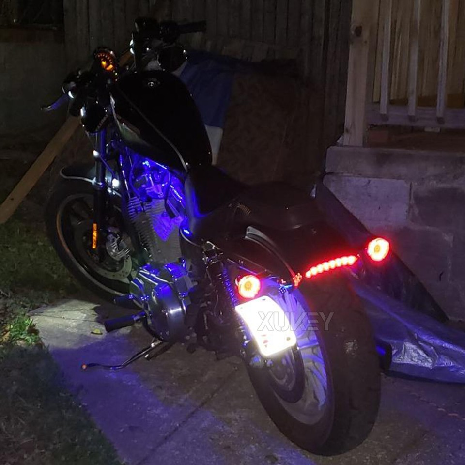 For Honda Shadow Spirit VT 1100 750 Motorcycle LED Turn Signal Brake ...