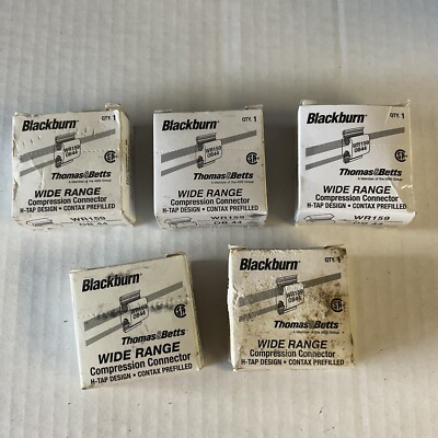 Blackburn WR159 Wide Range Compression Connector OB44 H-Tap Design Qty ...