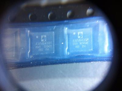 AWM6430RM18P7 - ANADIGICS, 3.3-3.6GHz RF/MICROWAVE NARROW BAND MEDIUM ...