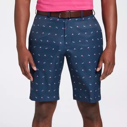 NWT Men's Walter Hagen Perfect 11 Majors Golf Shorts Size 30 Navy ...