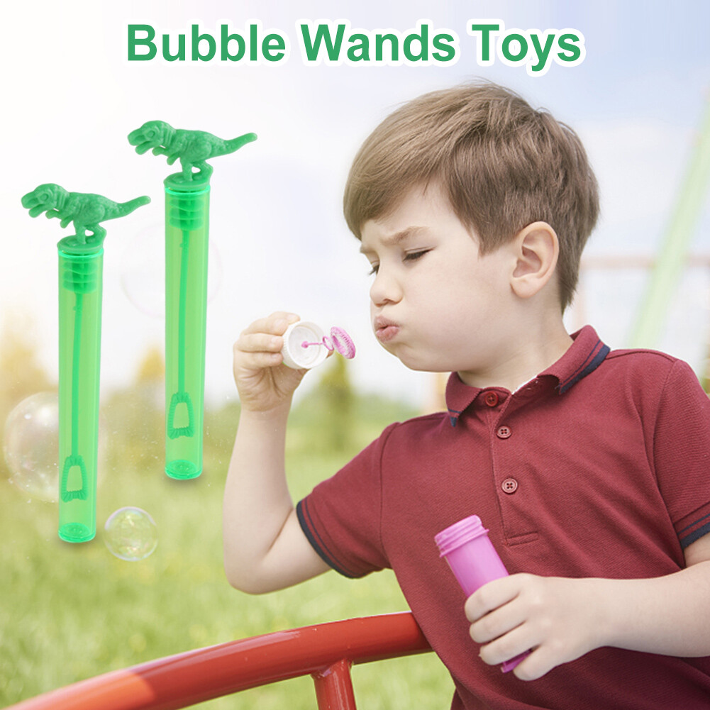 Bubble Stick Sets Wedding Guests Gifts for Kids Children (Purple Green ...